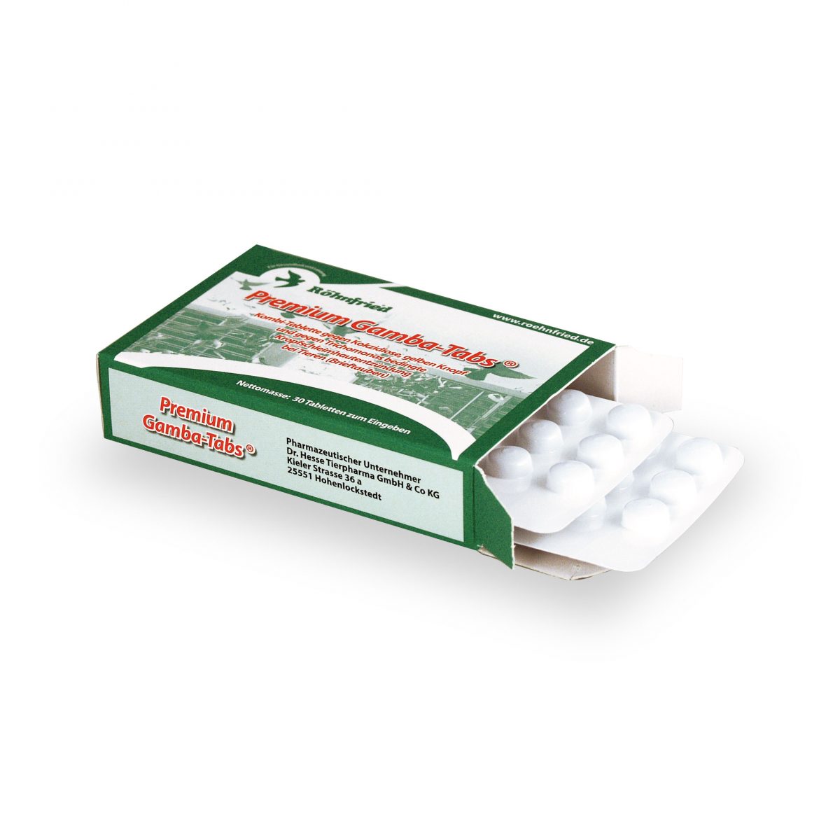 بريميوم جامبا تابس Premium Gamba-Tabs – Röhnfried